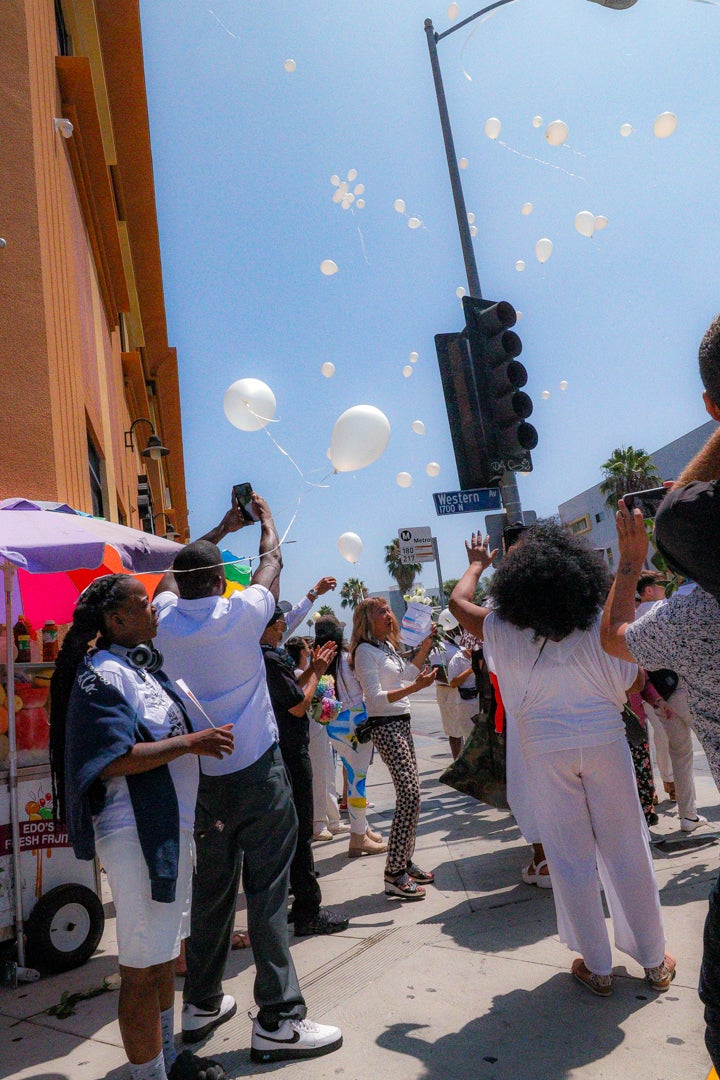 DeVonnie Johnson Mourned at Community Vigil in Los Angeles - Los ...
