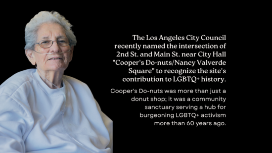 Lesbian Activist and Trailblazer Nancy Valverde Honored in Downtown Los ...