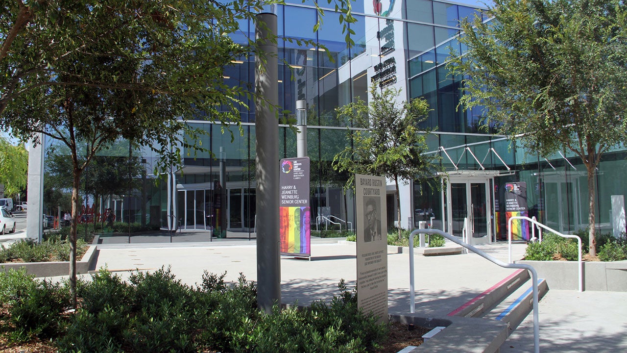 Pride Hall & Bayard Rustin Plaza - Los Angeles LGBT Center