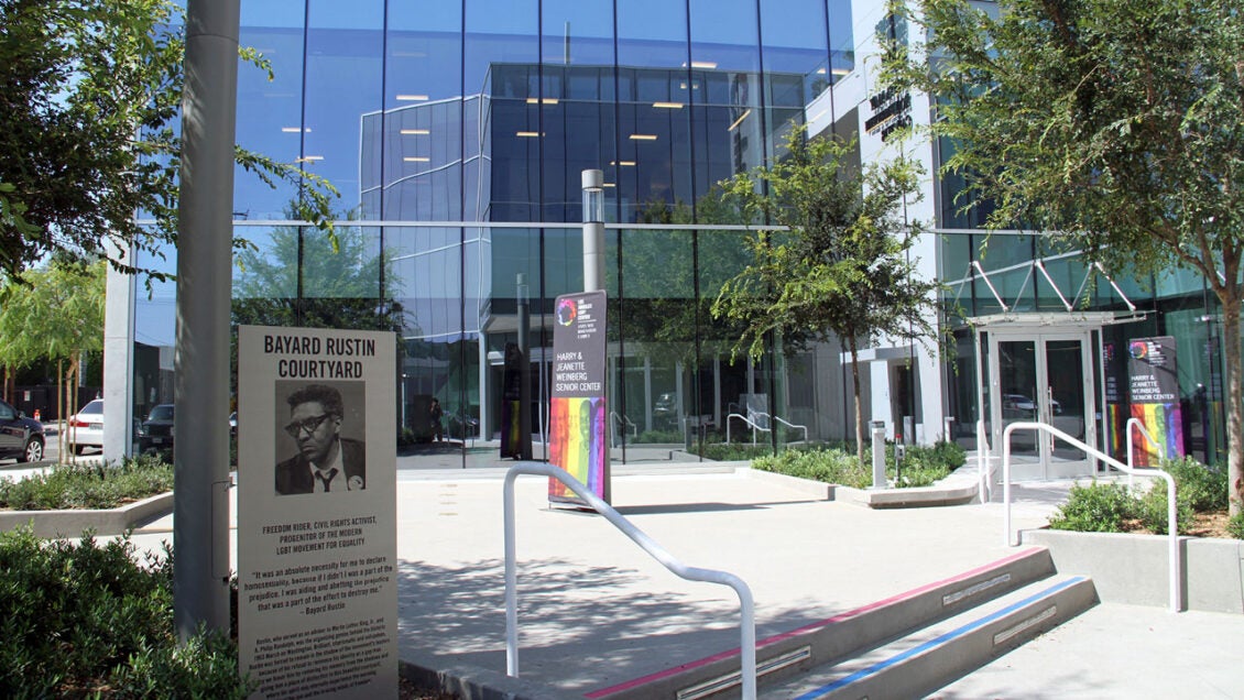 Pride Hall & Bayard Rustin Plaza - Los Angeles LGBT Center